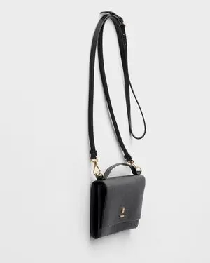 Prada Mini Saffiano Leather Wallet - Black
