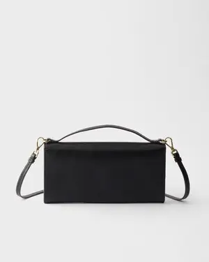 Prada Mini Saffiano Leather Wallet - Black