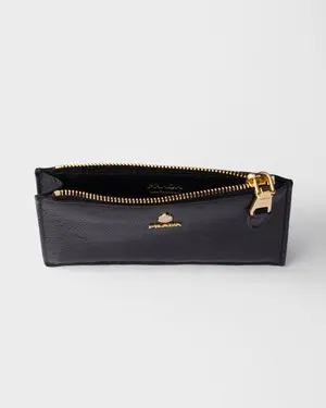 Prada Leather Card Holder