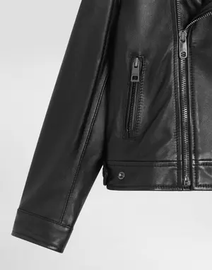 Dolce & Gabbana Zip Biker Jacket