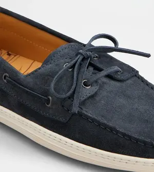 TOD'S Boat Shoes In Suede