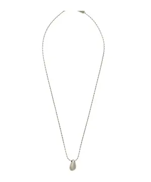 ISABEL MARANT ÉTOILE Minimalist Metal Pendant Necklace