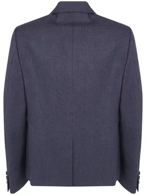 Comme Des Garçons Single Breasted Belted Jacket