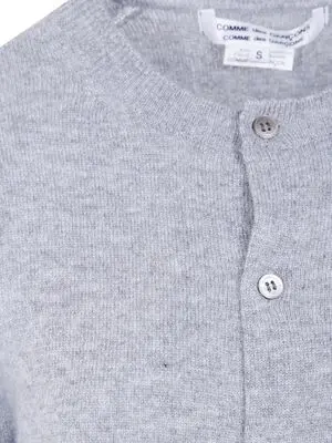 Comme Des Garçons Long Sleeve Buttoned Cardigan