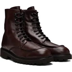 COMMON PROJECTS Round Toe Lace-up Ankle Boots