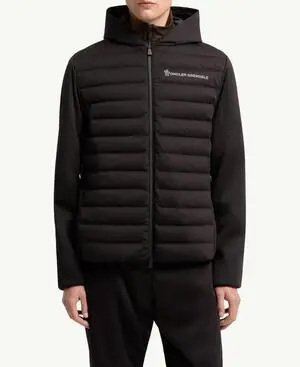Moncler Quilted Zip-up Hooded Jacket
