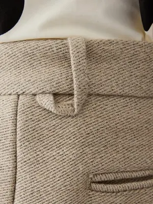 Jacquemus Pressed-crease Wide-leg Trousers