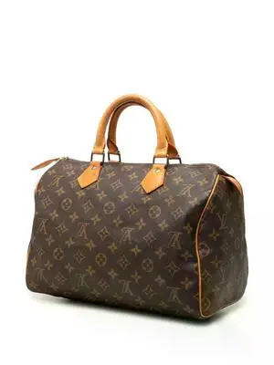 LOUIS VUITTON 1985 Monogram Speedy 30 Boston Bag
