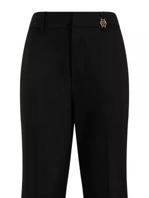 Philipp Plein Logo-plaque Flared Trousers