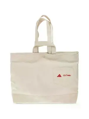 Adidas X Tyrrell Winston Logo-embroidered Tote Bag - Neutrals