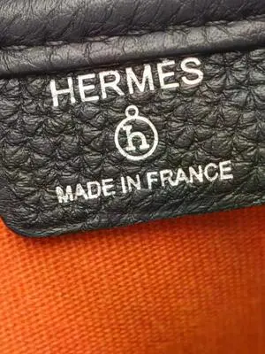Hermès 2010 Petite Ash Caban Etoupe Cut-out Tote Bag