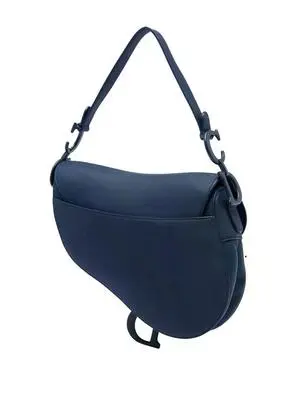 Dior 2019 Ultra Matte Calfskin Saddle Bag Shoulder Bag