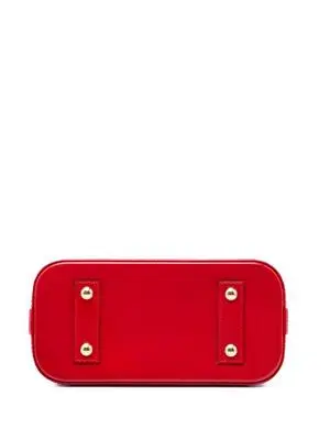 LOUIS VUITTON 2015 Monogram Vernis Alma Bb Satchel