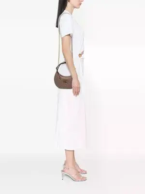 Gucci 2000-2015 Mini Gg Marmont Half Moon Satchel