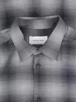BERNER KUHL Check-pattern Long-sleeve Shirt
