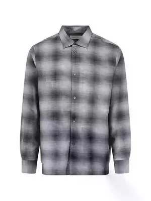 BERNER KUHL Check-pattern Long-sleeve Shirt - Brown