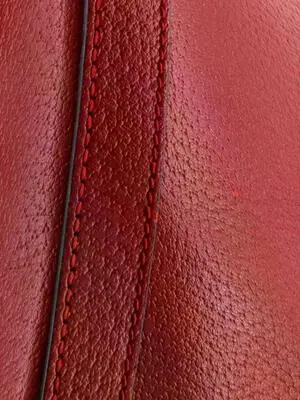 Gucci Savoy Web Convertible Duffle Bag Leather Large Travel Bag