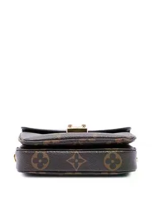 LOUIS VUITTON 2001-2026 Monogram Micro Pochette Metis Satchel