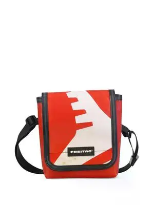 FREITAG Logo-patch Messenger Bag - Red