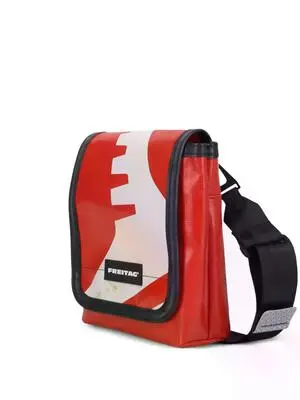 FREITAG Logo-patch Messenger Bag - Red