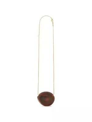JOSEPH Bean Resin-pendant Chain Necklace - Gold