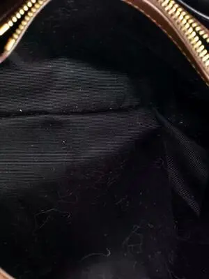 Saint Laurent Loulou Matelasse Chevron Suede Small Shoulder Bag