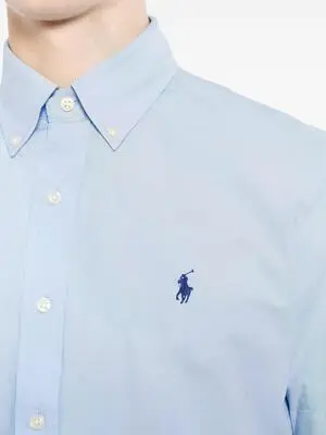 Polo Ralph Lauren Embroidered-logo Short-sleeve Shirt