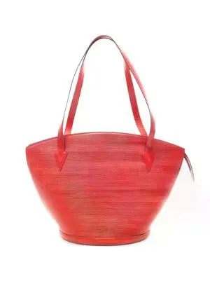 LOUIS VUITTON 1995 Saint-jacques Epi Leather Tote Bag - Red