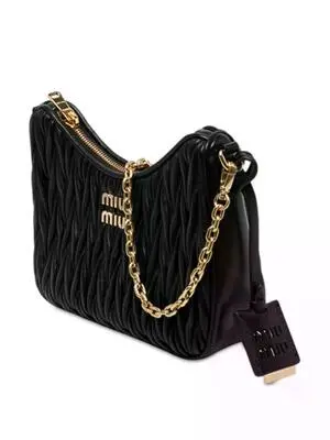 Miu Miu 2010-2026 Matelasse Leather Shoulder Bag