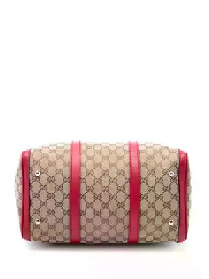 Gucci 2016-2026 Medium Gg Canvas Joy Boston Bag Satchel