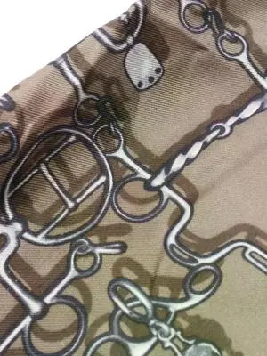 Hermès 2010s Horse Printed Shirt