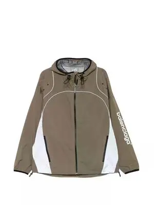 Balenciaga Logo-print Panelled Jacket