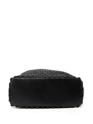 Gucci 2000-2015 Woven Canvas Shoulder Bag