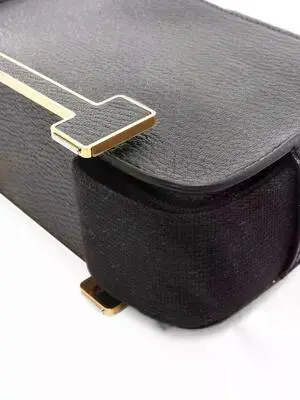 Hermès Geta Leather Shoulder Bag
