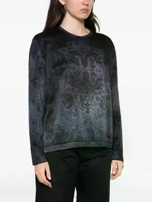 Avant Toi Paisley-print Sweater