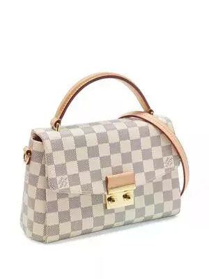 LOUIS VUITTON Croisette Damier Azur Patterned Shoulder Bag