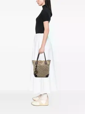 Gucci 2016-2026 Gg Canvas Gg Charm Tote Bag