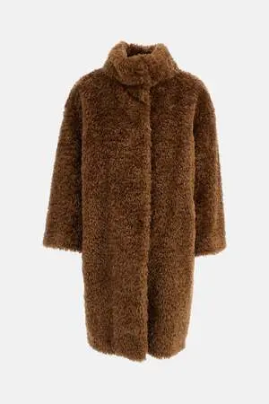 Herno Faux Fur Coat - Multicolor