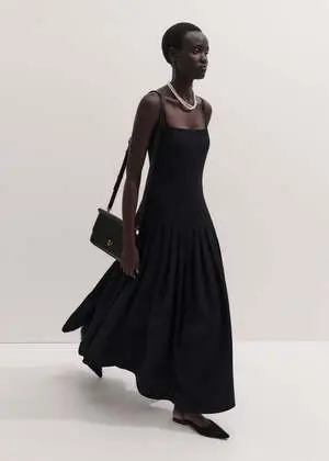 ME+EM Structured Strappy Maxi Dress