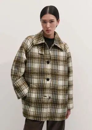 ME+EM Short Cocoon Coat
