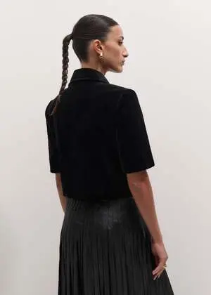 ME+EM Cropped Evening Jacket