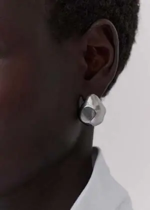 ME+EM Drop Earrings - Silver