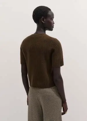 ME+EM Merino Rib Straight Knit Tee