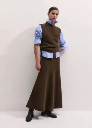 ME+EM Merino Straight Knit Vest