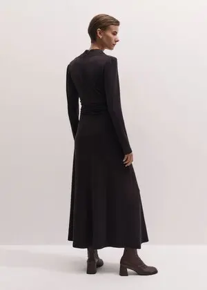 ME+EM V Neck Maxi Dress