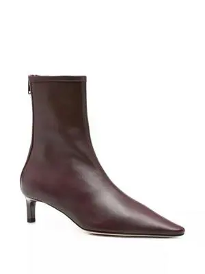 Dear Frances Pointed-toe Kitten-heel Ankle Boots