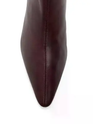 Dear Frances Pointed-toe Kitten-heel Ankle Boots