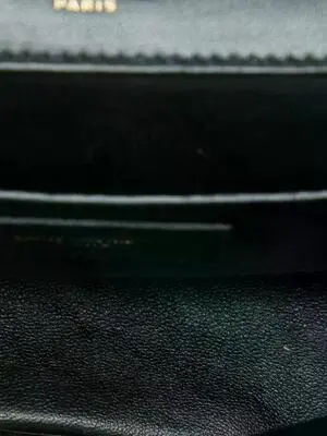 Saint Laurent 2018 Small Chevron Lambskin Monogram Sulpice Bag Crossbody Bag