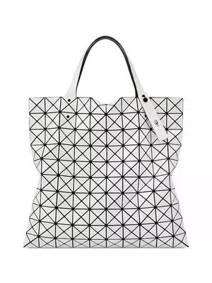 Issey Miyake Geometric-panel Tote Bag - Grey