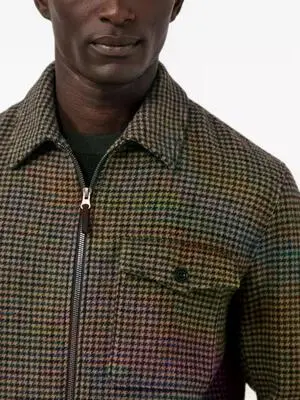Hartford Dandy Houndstooth-pattern Jacket
